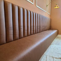Custom Modern Channel Tufted Banquette - Etsy