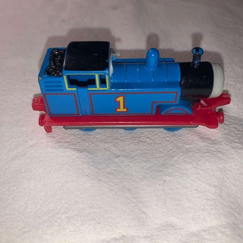Thomas the Tank Engine 1985 ERTL Thomas #1 Train Die Cast BRITT ...