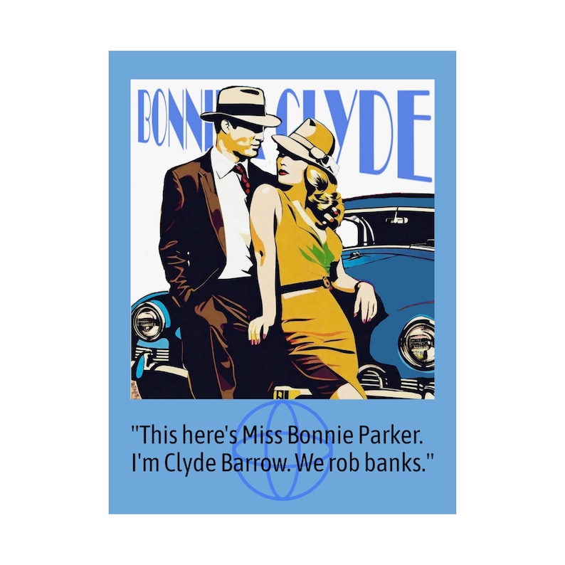 Bonnie & Clyde Poster: Museum-grade Archival Paper - Etsy