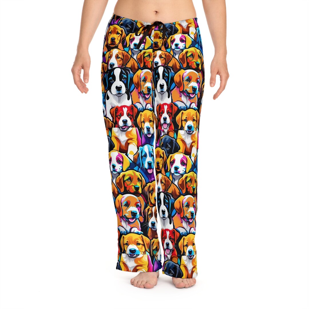 Cute Puppies Women's Pajama Pants | Dog Lovers Nighties | Free Shipping ...