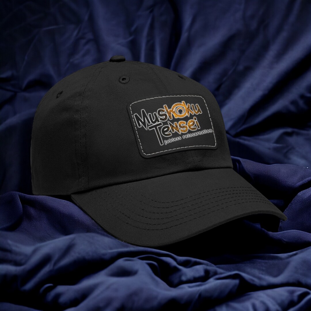 Mushoku Tensei Hat, Jobless Reincarnation Dad Hat With Leather Patch ...