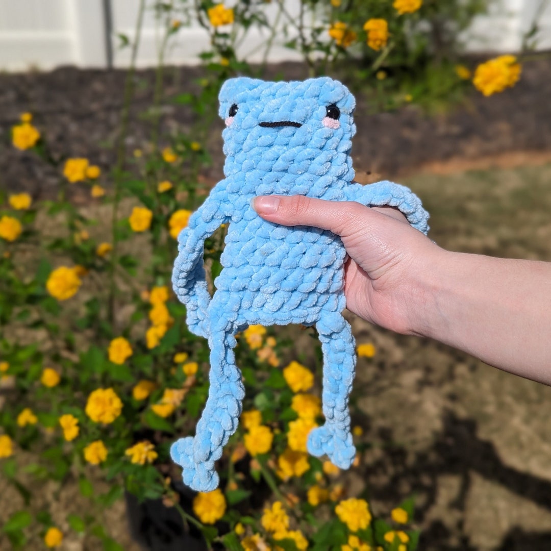 Crochet Blue Froggy Legs - Etsy