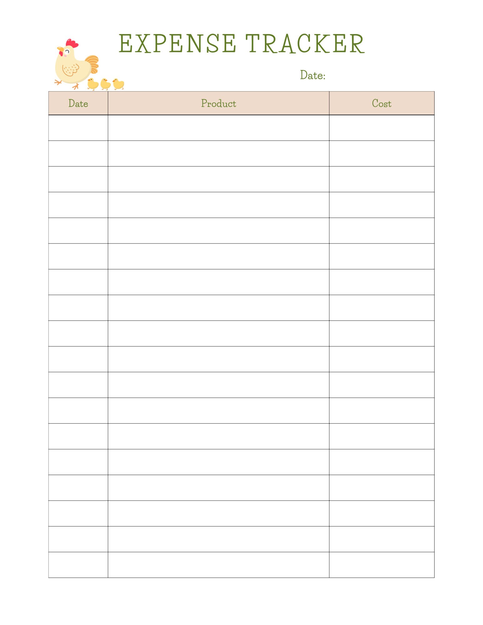 Homestead Record Keeping, Egg Chart, Digital Download, Chicken ...