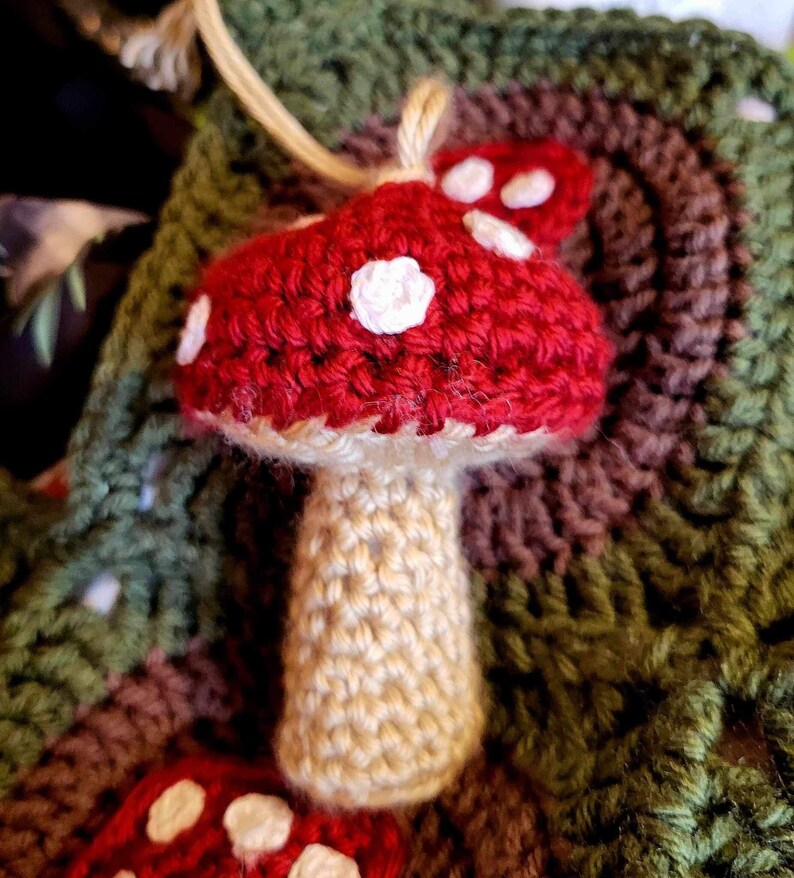 Mushroom Purse Bag Cottagecore Crochet - Etsy