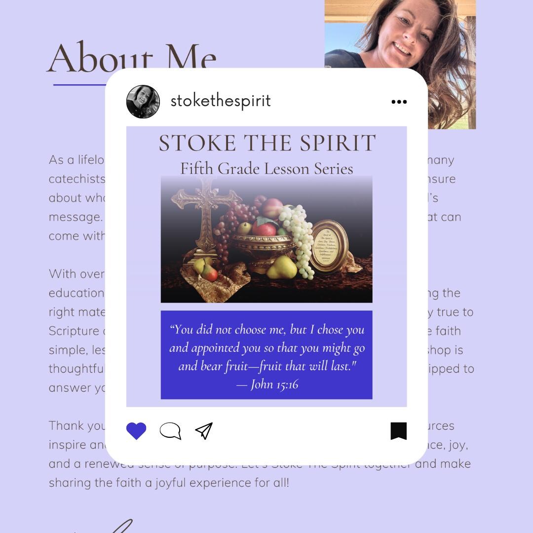 Catholic Fifth Grade Lesson Plans: Engaging Faith Formation (digital ...