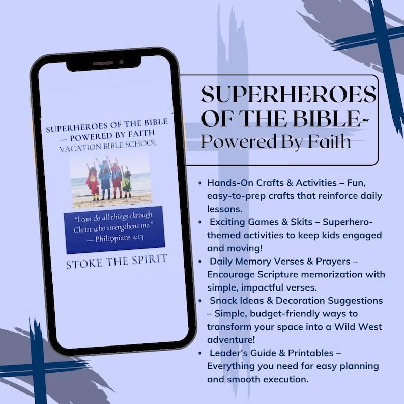 Superhero Bible VBS Curriculum: Faith-based Lessons, Crafts, Games ...