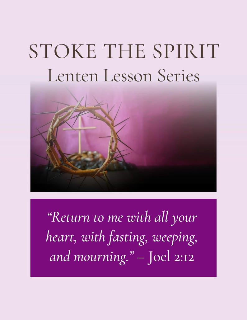 Catholic Lenten Lesson Series for Kids: Faith-based Activities (digital ...