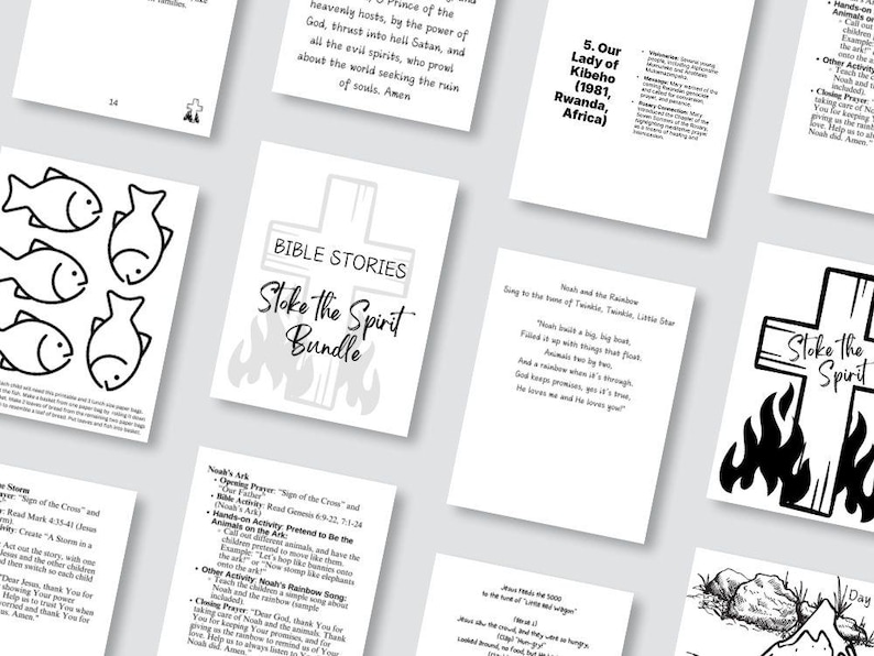 Engaging Bible Story Lesson Plans for Kids (digital Download) - Etsy