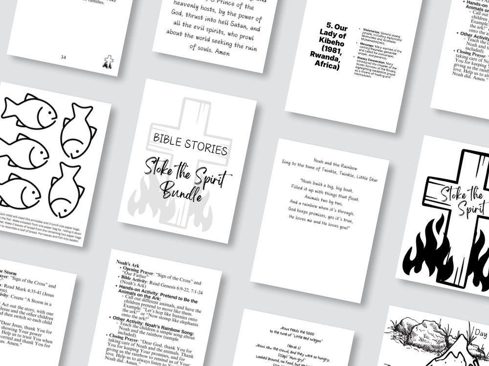 Engaging Bible Story Lesson Plans for Kids (digital Download) - Etsy