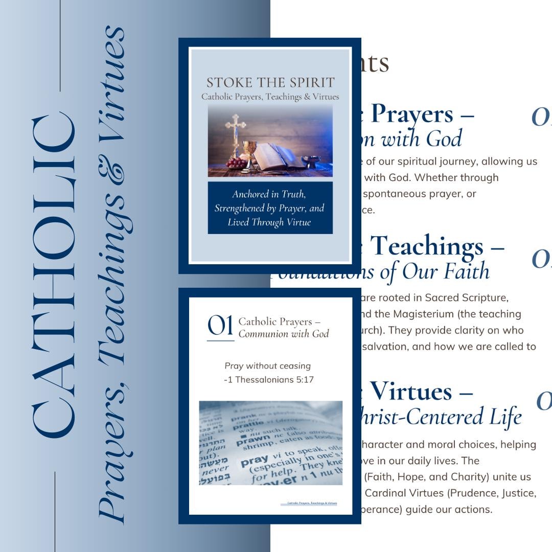 Catholic Prayers, Teachings & Virtues Bundle: Elementary Student ...