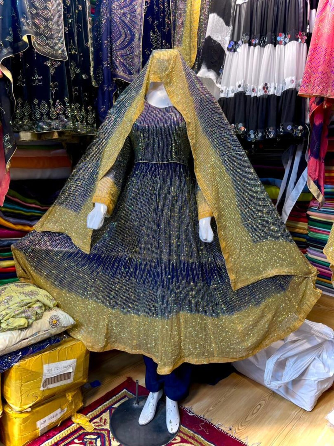 Afghan Cloth for Women Afghan Treditional Handmade Afghan Kuchi Dress ...