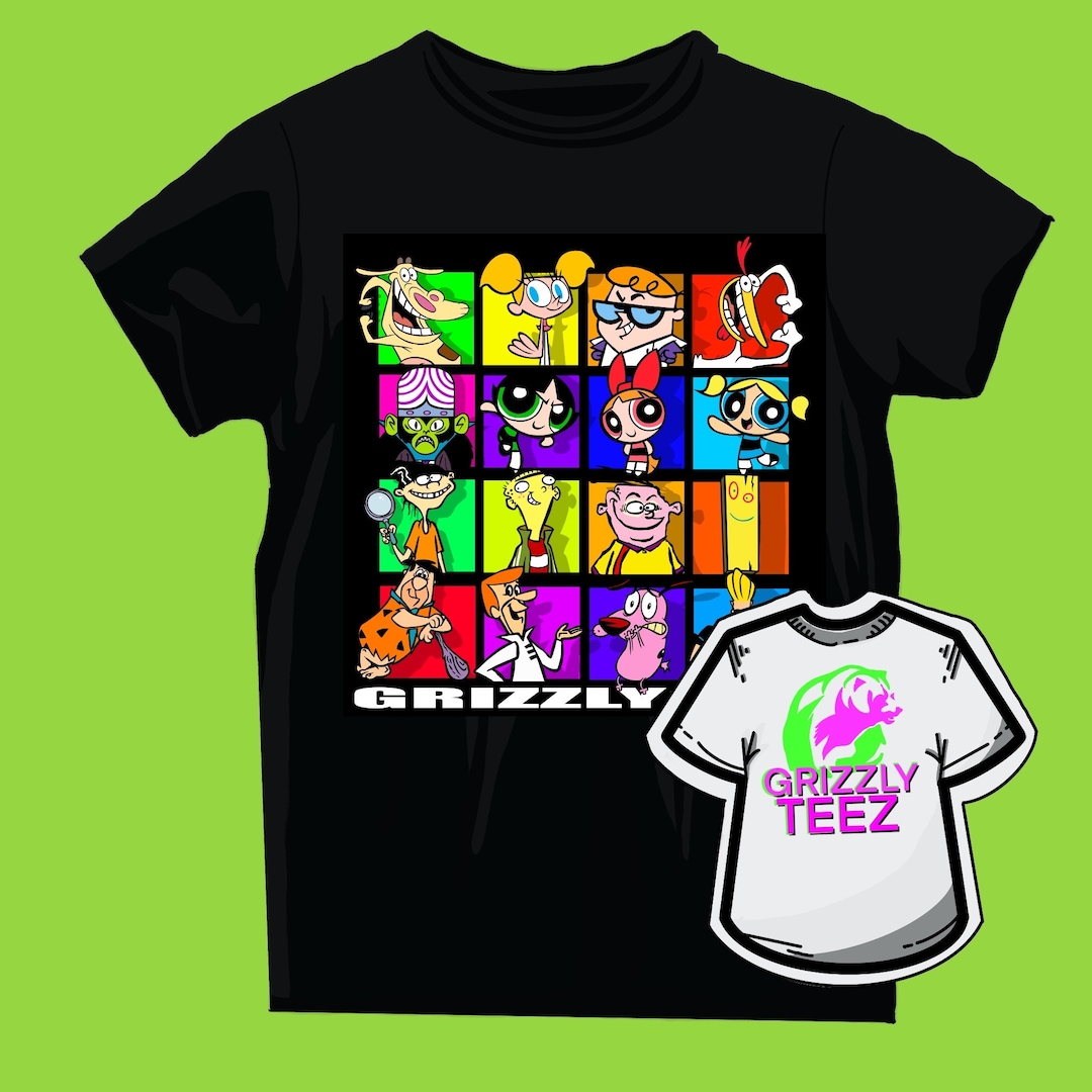 Cartoon Network Characters Tee Shirt - Etsy