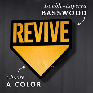 Cod Zombies Revive Sign, Double Layered Wood, Custom Gaming Signs ...