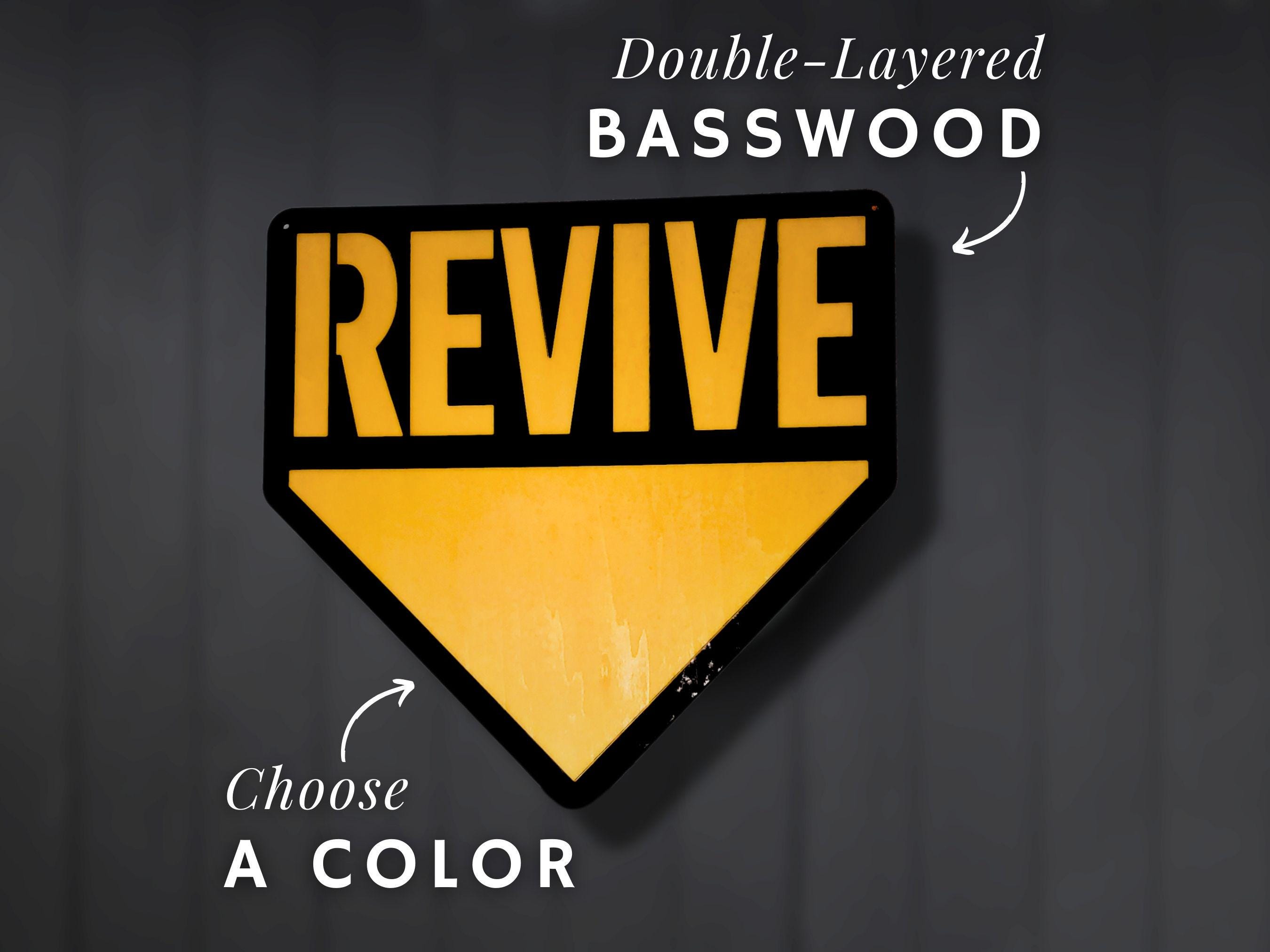 Cod Zombies Revive Sign, Double Layered Wood, Custom Gaming Signs ...