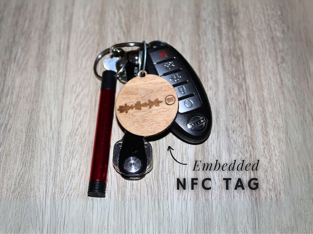 Custom NFC Spotify Keychain - Scan and Play Your Favority Song, Album ...