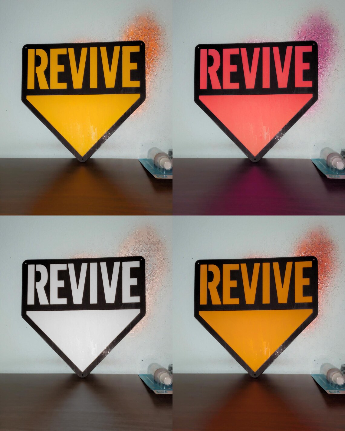 Cod Zombies Revive Sign, Double Layered Wood, Custom Gaming Signs ...