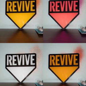 Cod Zombies Revive Sign, Double Layered Wood, Custom Gaming Signs ...