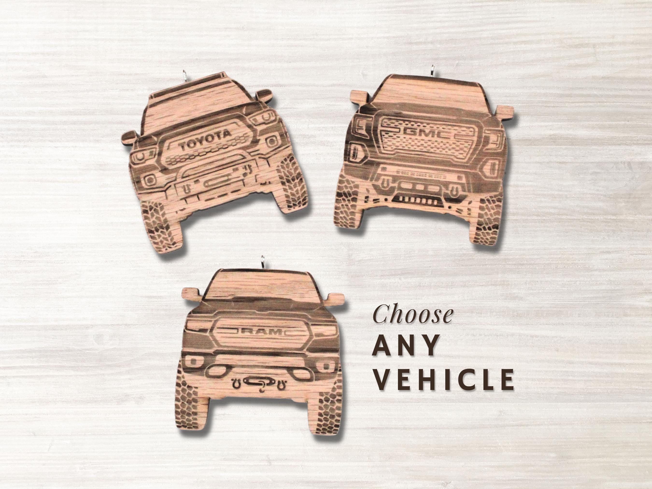 Custom Car Air Fresheners | Personalized Wooden Truck Scents ...