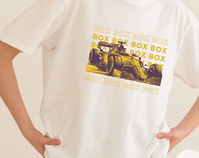 Formula 1 Shirt, Box Box Box F1 Shirt, Racing Shirt, Formula One Shirt ...