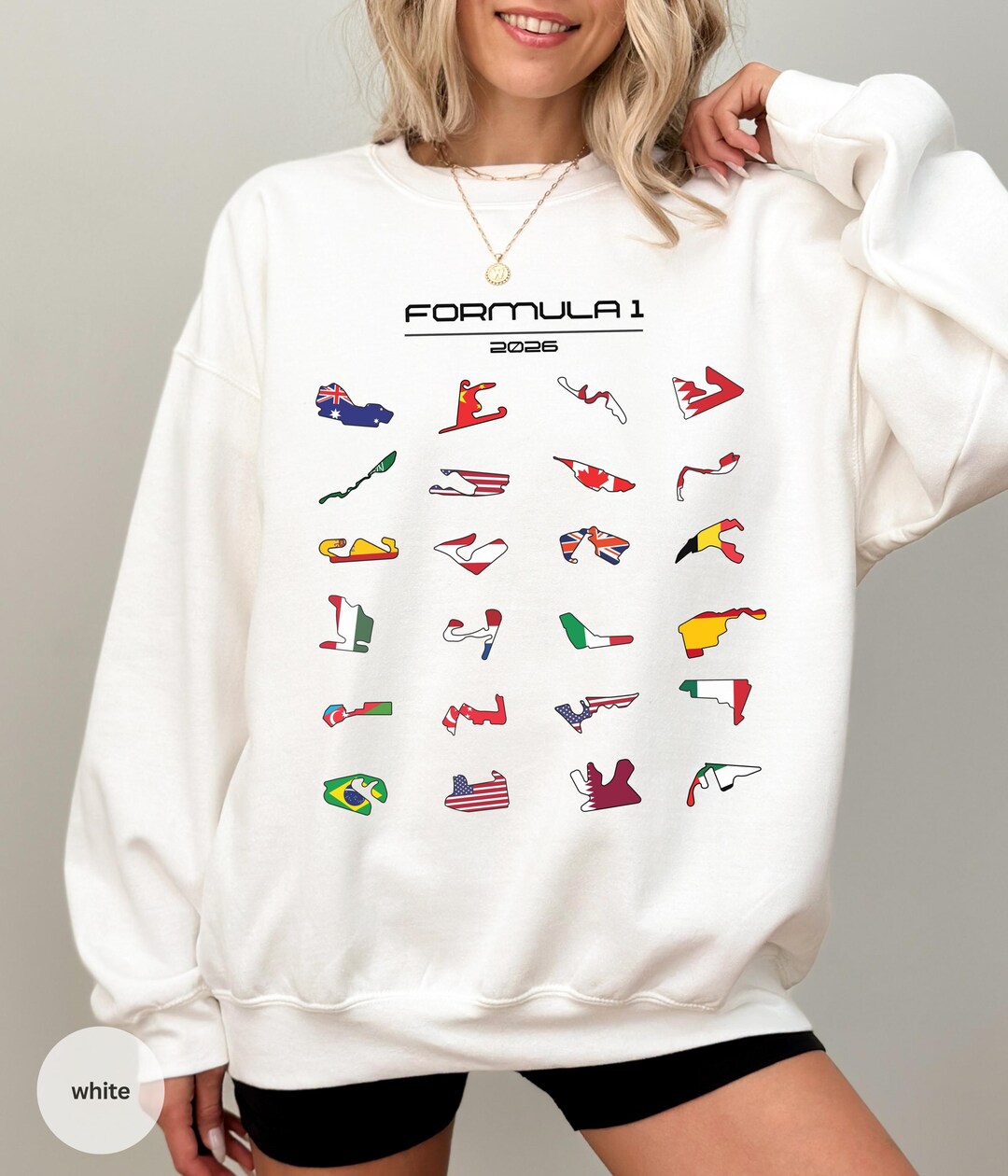 Formula 1 2026 Sweatshirt, Formula One Crewneck, F1 Racing Team ...