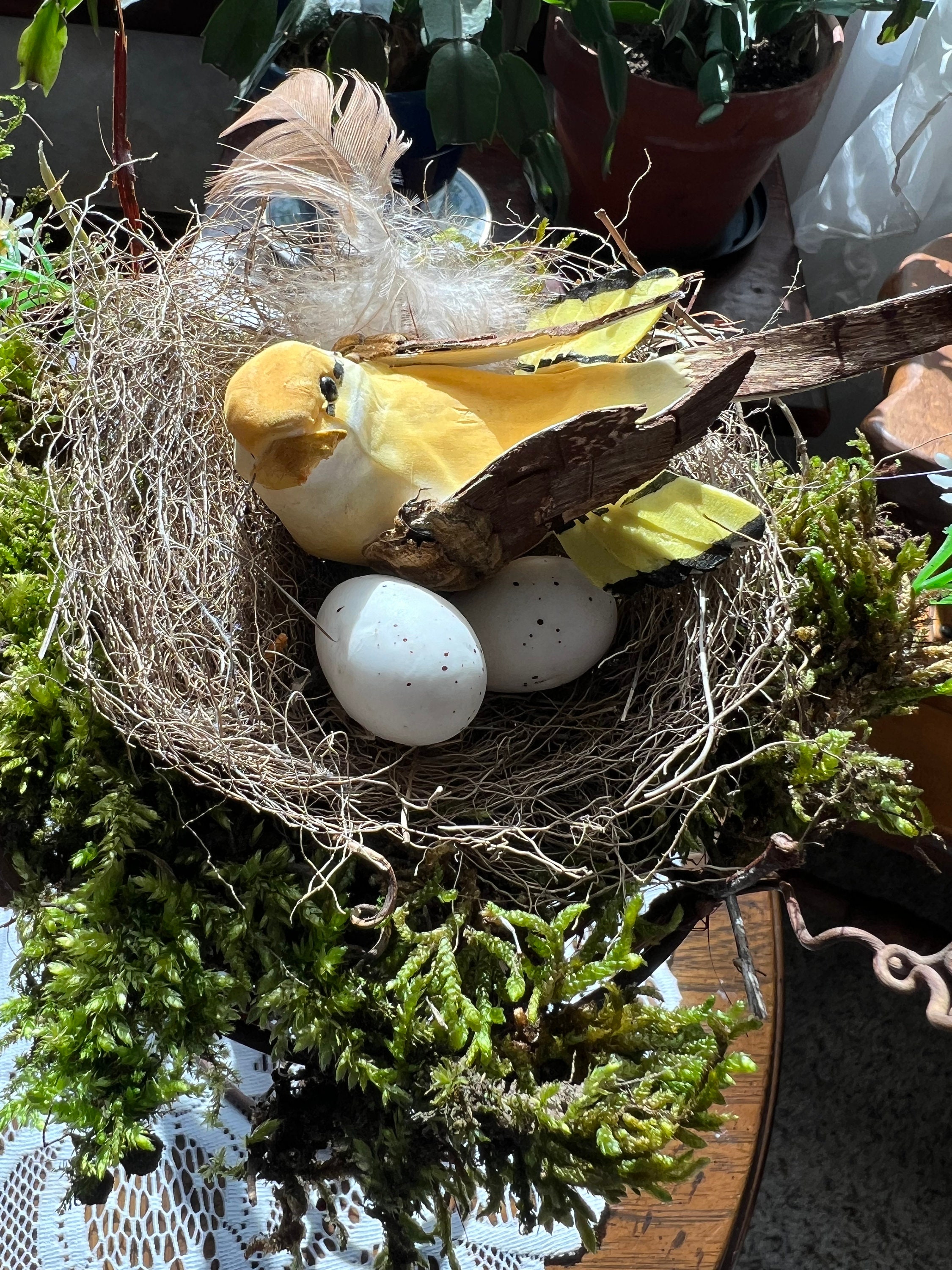 Decorative Bird Nests For Spring Etsy
