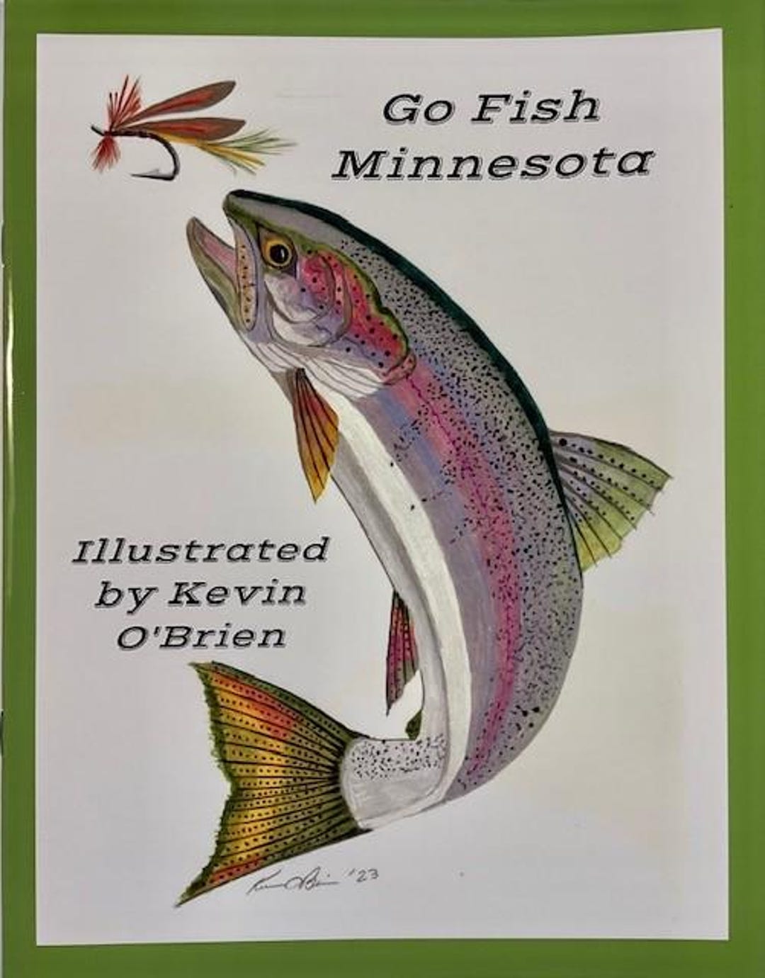 Go Fish Minnesota Coloring Book - Etsy