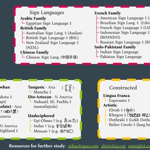 Language Families of the World Poster - Etsy