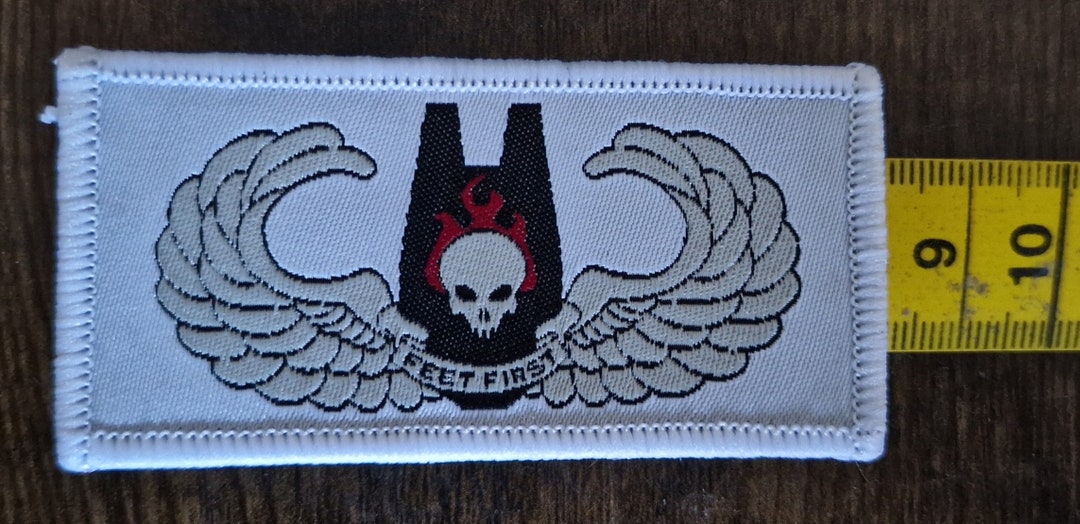 Halo ODST Jump Wings Scifi Military Velcro Morale Patch Jacket Backpack ...
