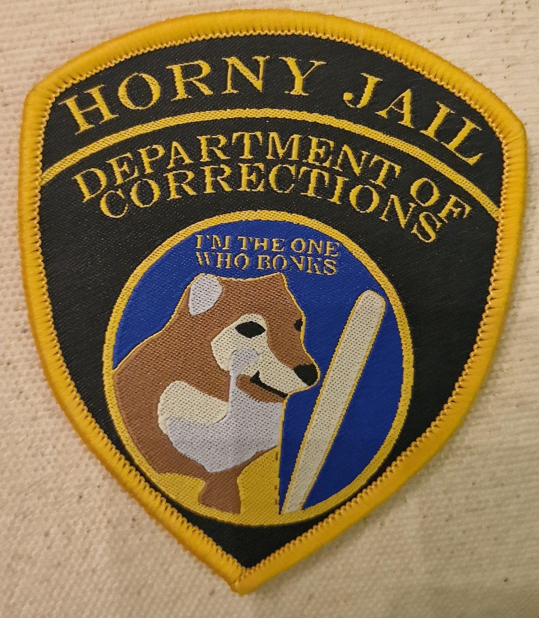 Horny Jail Guard Shiba Morale Patch - Etsy