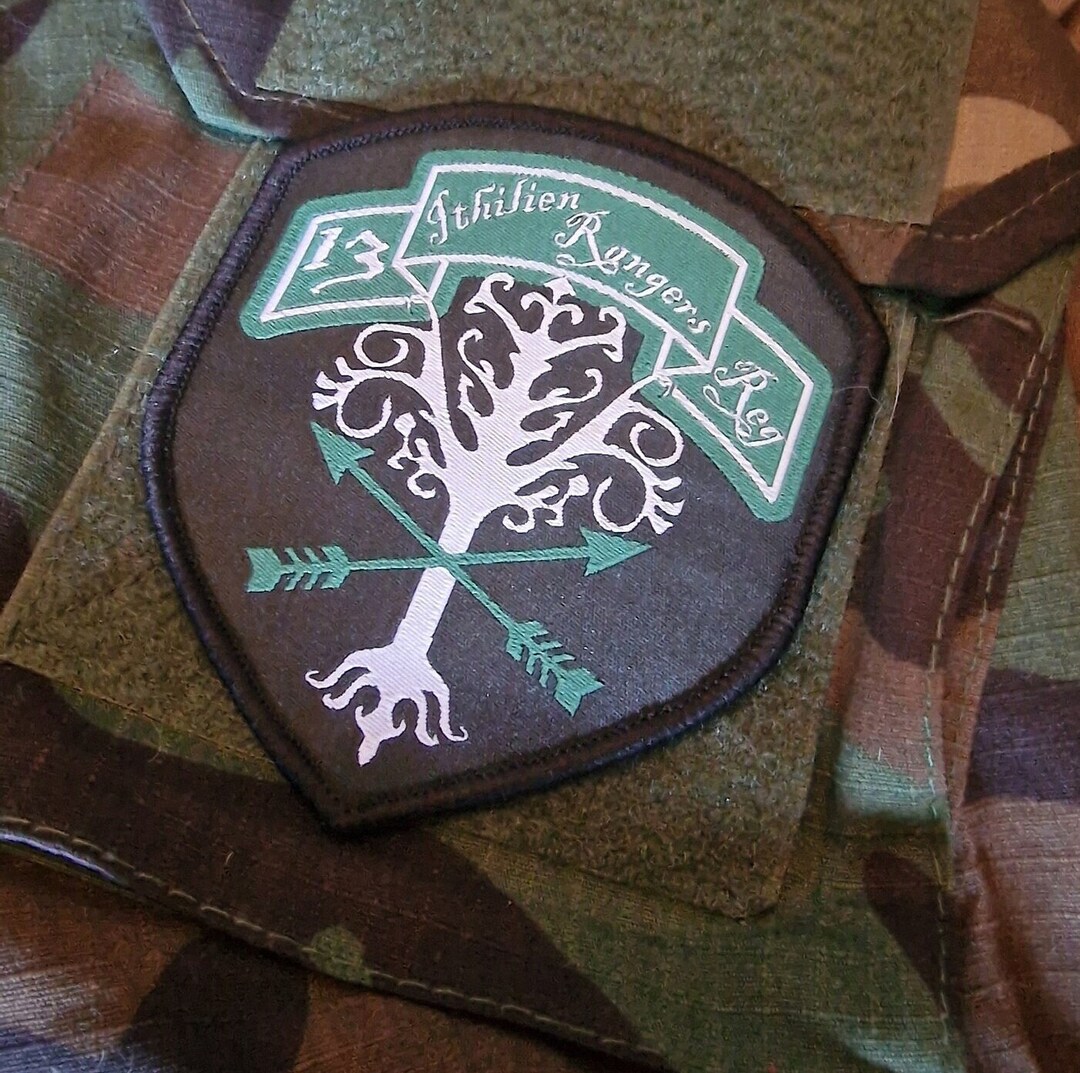 Gondor Ithilien Rangers Fantasy Militär Klettpatch Jacken Rucksack - Etsy