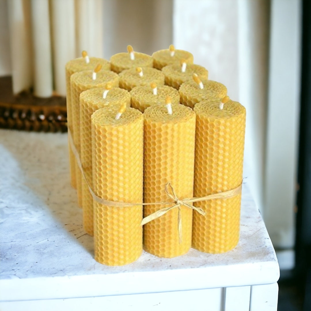 A Month Ritual Candle Package, %100 Pure Beeswax Candles, 30 Ritual ...