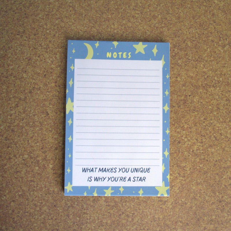 Handmade Notepad - Etsy