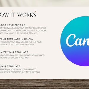 Multi-page Bi-fold Program Canva Template, Sports Team Program or ...