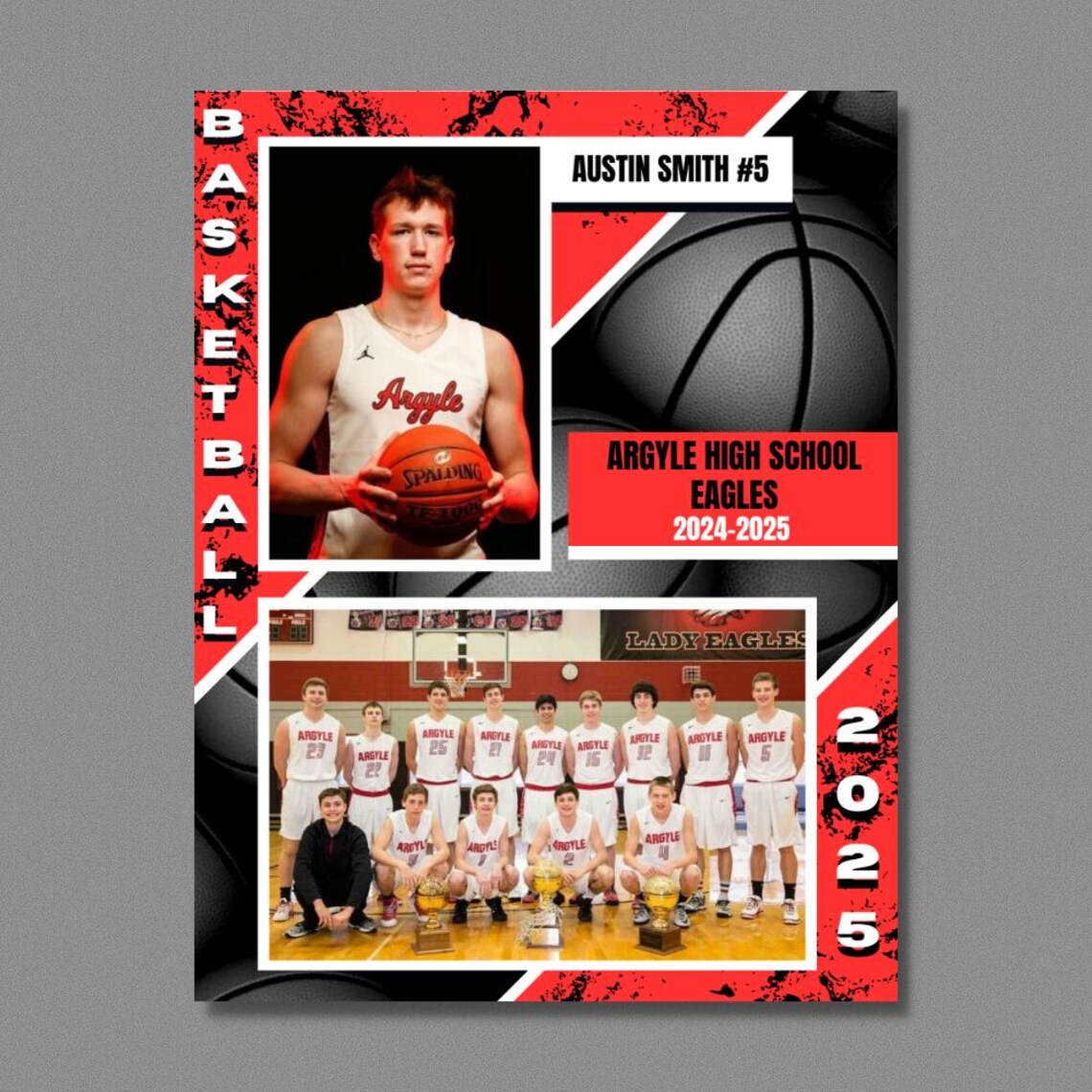 Basketball Memory Mate Canva Digital Template | 8.5" X 11" | Sports ...