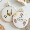 Baby Name Sign, Personalized Hand Embroidery Pattern, Embroidery Pdf ...