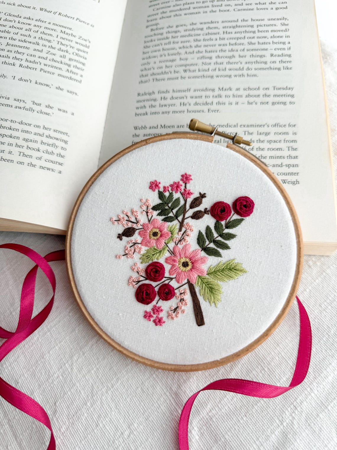 Wildflower Embroidery Pattern: Floral Hoop Art (PDF Download) - Etsy