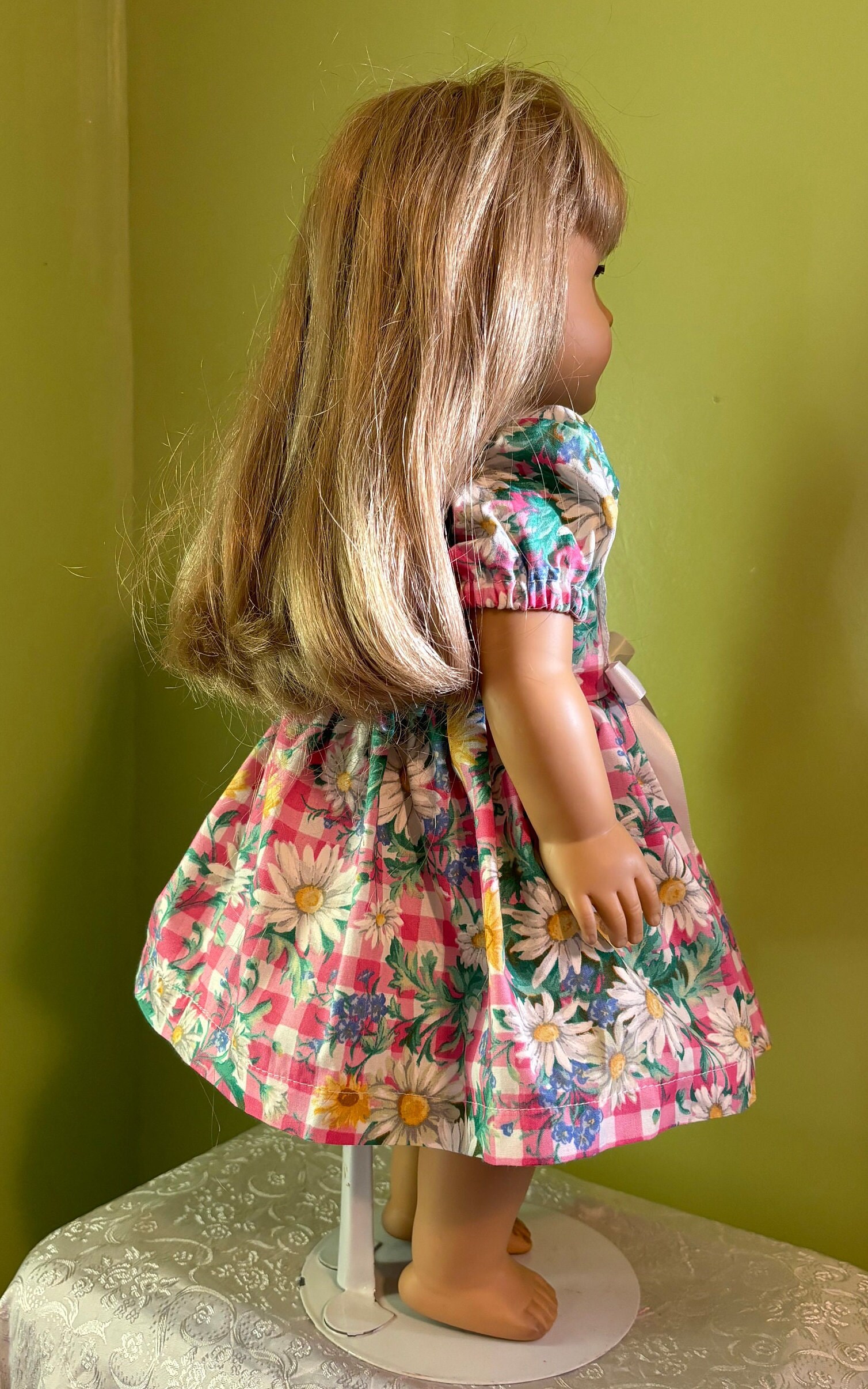 Cute Spring Dress for a Special Tea Party on the Patio With Her Friends ...