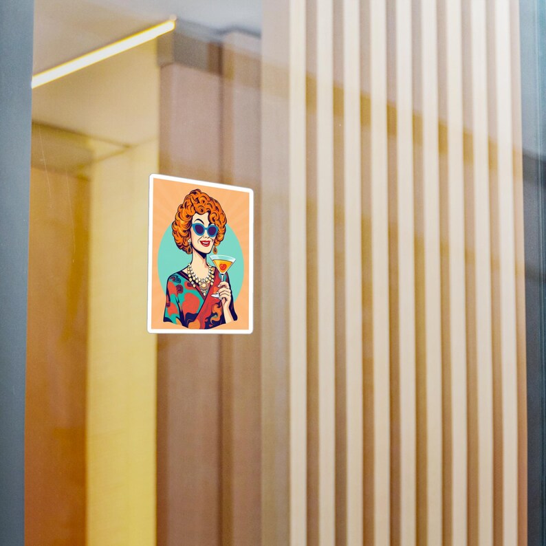 Roper Romp Sticker, Mrs Roper Kiss-cut Vinyl Decal, Three's Company ...