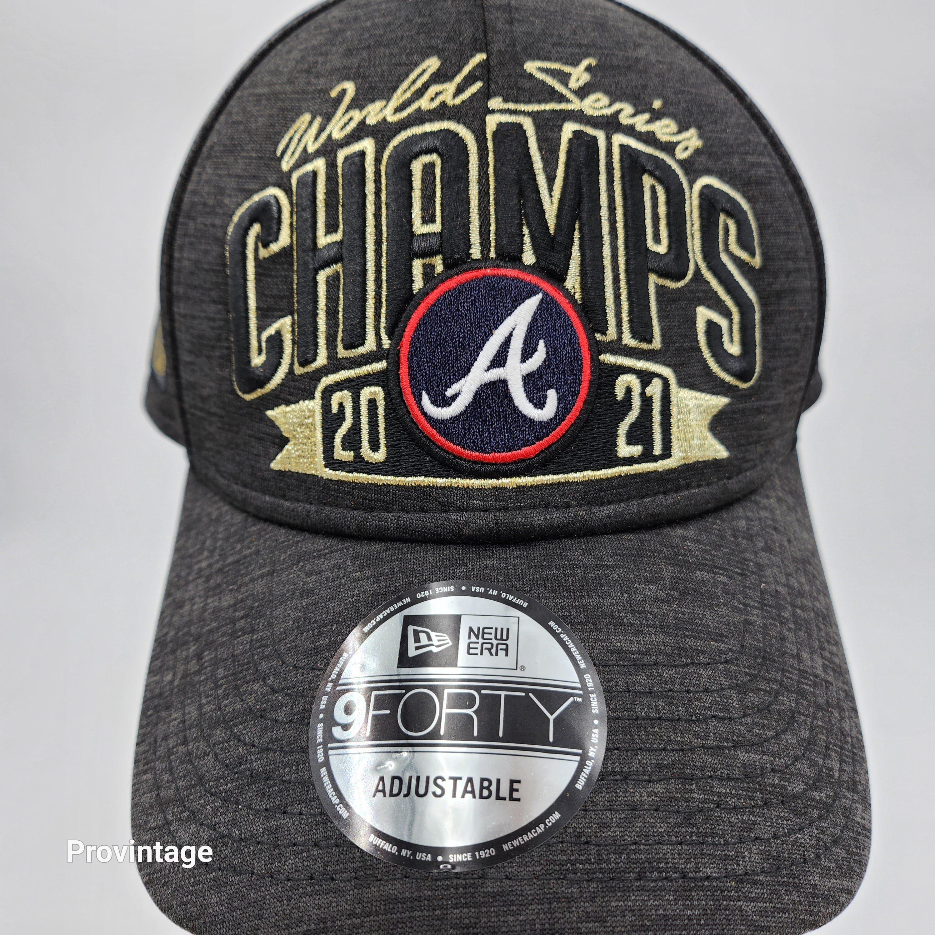 Atlanta Braves 2021 World Series Champs Locker Room Knit Hat Baseball ...