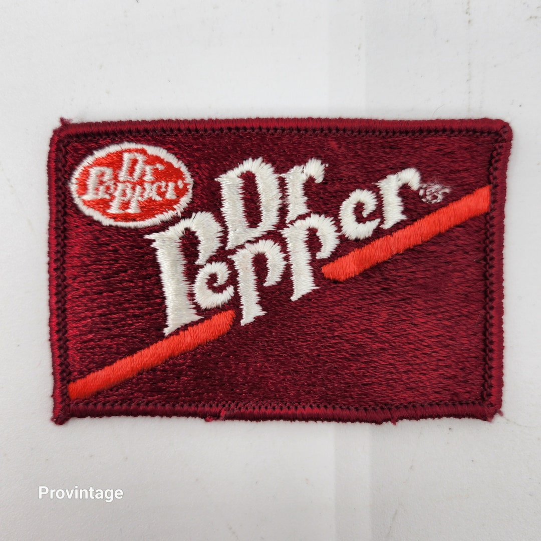 Vintage Dr. Pepper Logo Patch Soda Pop Iron on - New Old Stock - A1 - Etsy