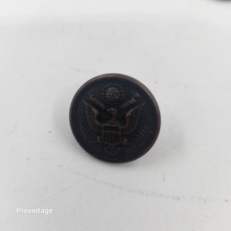 Antique WW1 Military Great Seal Uniform Button - Individual Button From ...