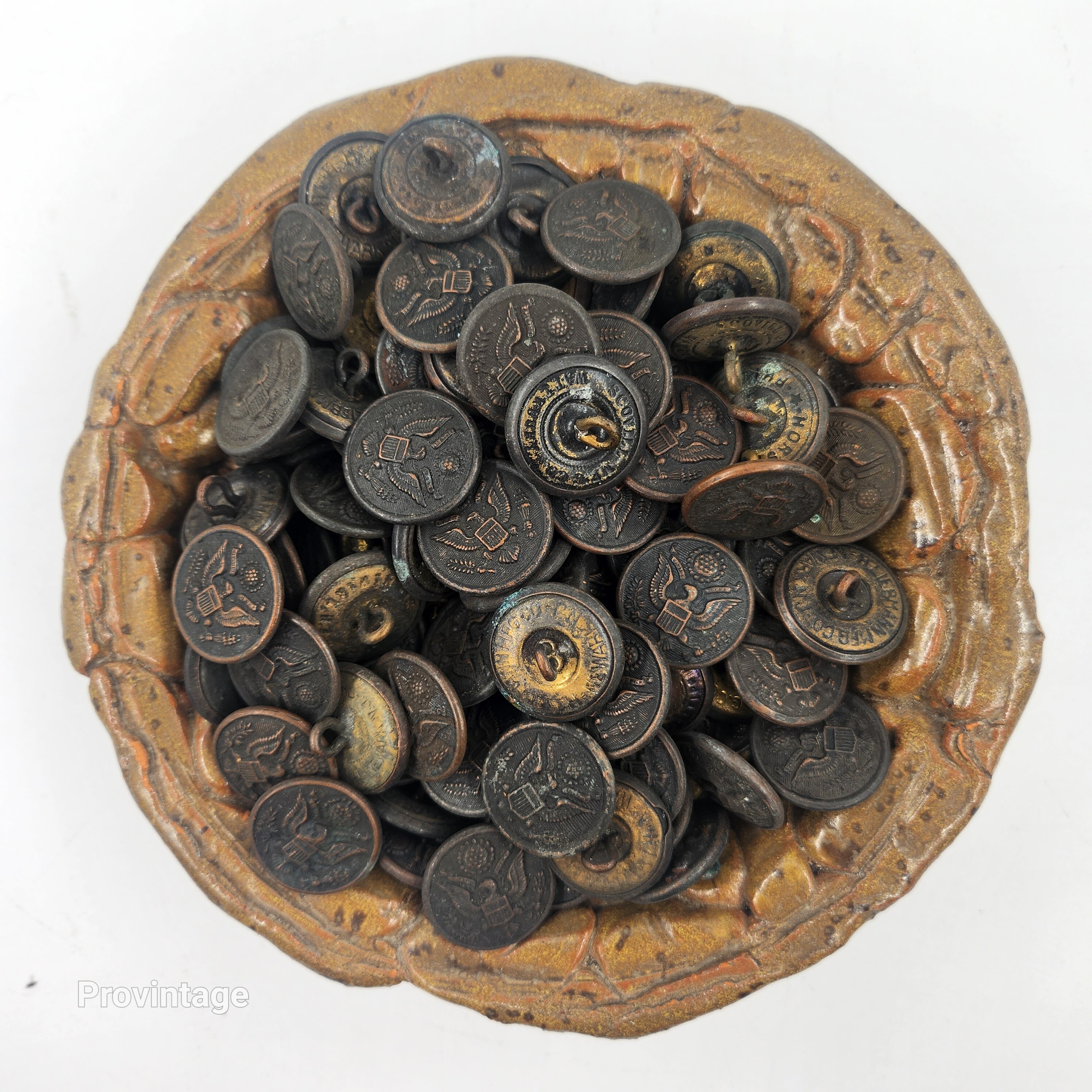 Antique WW1 Military Great Seal Uniform Button - Individual Button From ...