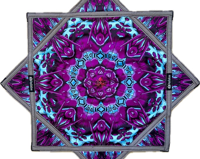 Trippy Squid Flowstar - Purple & Pink Fractal Design + 2x Sided Flow ...
