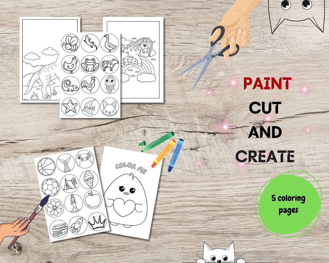 Vision Board for Kids, Vision Board Printables, Words and Affirmation ...