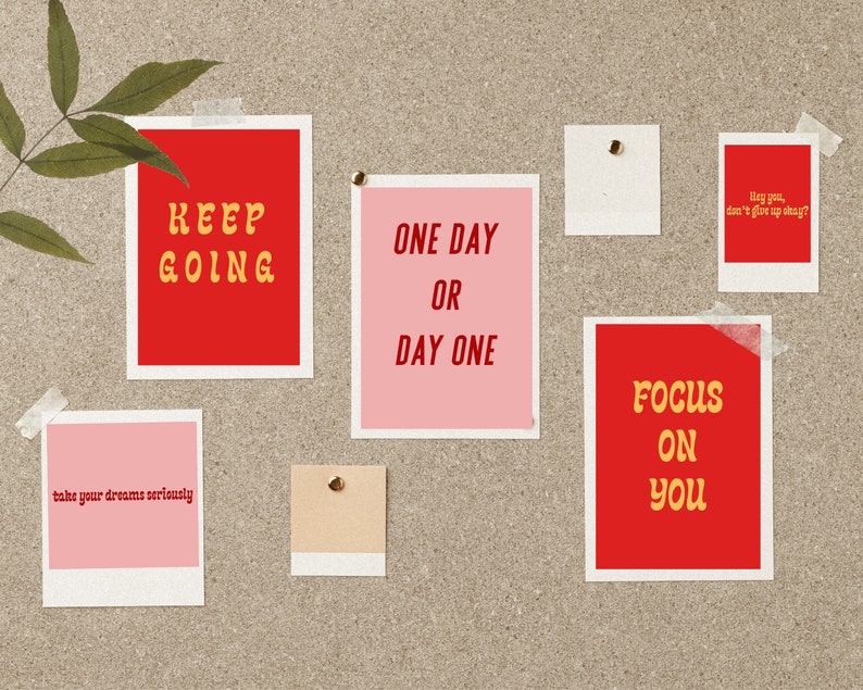 Printable Positive Cards, 2024 Printable Vision Board, Vision Board ...