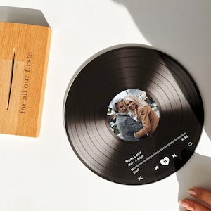Custom Acrylic Photo Cover LP Gift, Custom Song Gift for Women ...