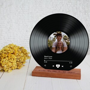 Custom Acrylic Photo Cover LP Gift, Custom Song Gift for Women ...