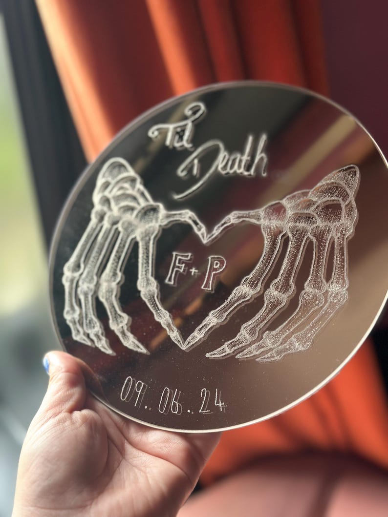 Handmade Engraved Wedding Mirrors - Etsy
