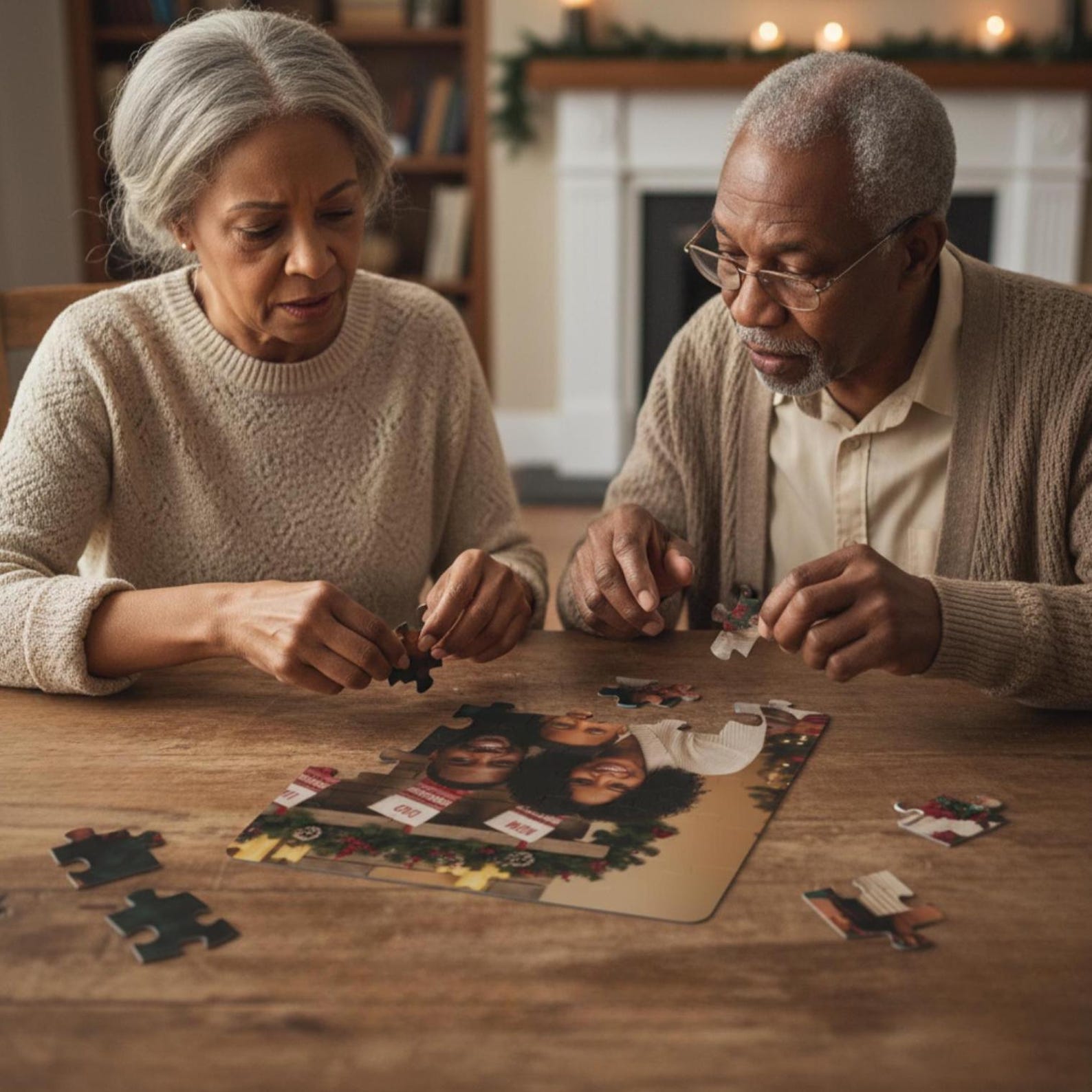 Custom Dementia Puzzle With Photo, 30 Large Piece Memory Care Puzzle ...