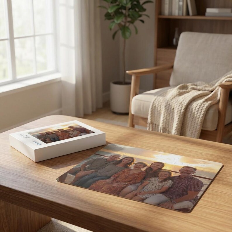 Custom Dementia Puzzle With Photo, 30 Large Piece Memory Care Puzzle ...